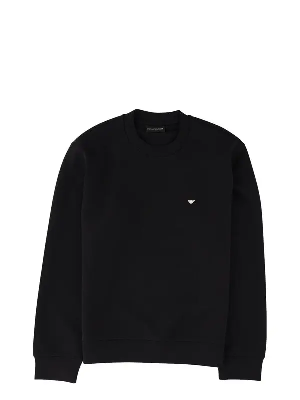 Emporio Armani S Crewneck Sweatshirt - Black