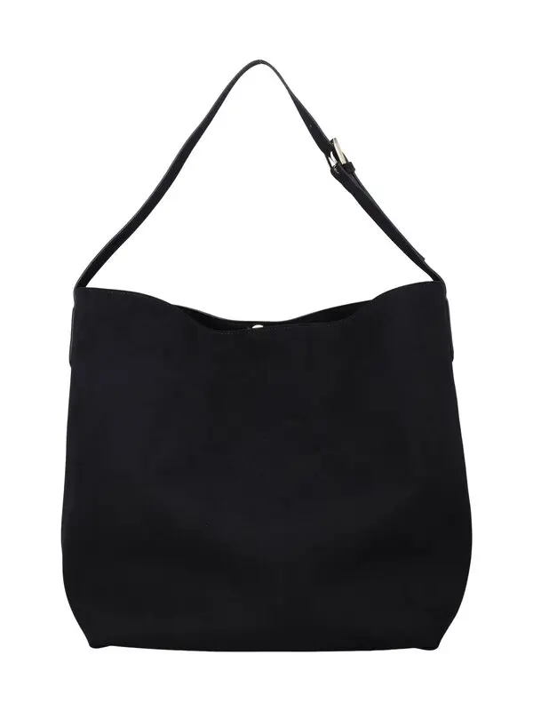 THE MOIRÈ Oversized Shoulder Bag - Nero