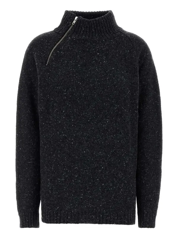 Gimaguas Xavi Oversize Wool-blend Sweater - Black