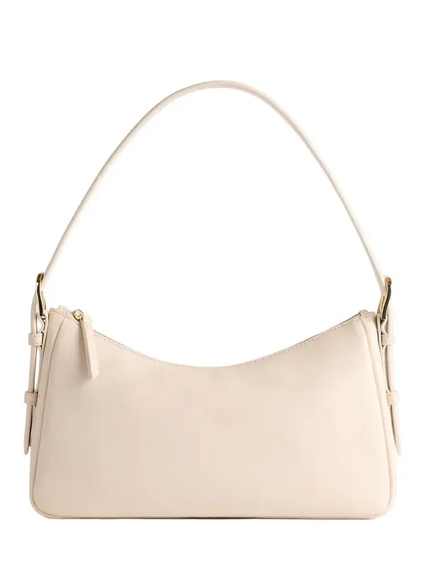 Quince Sutton Small Shoulder Bag - Soft Ivory