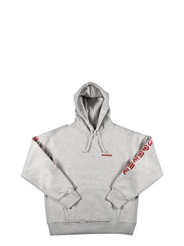 Supreme Peace Hooded Sweatshirt - Grey