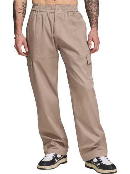 HERA Utility Relaxed Fit Cargo Trousers - Stone