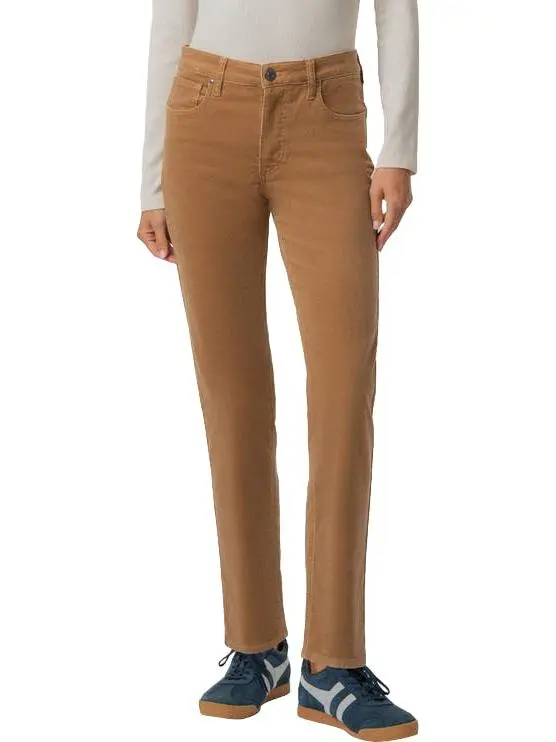 Kut From The Kloth Quinn Slim Straight Leg Corduroy Pants - Camel
