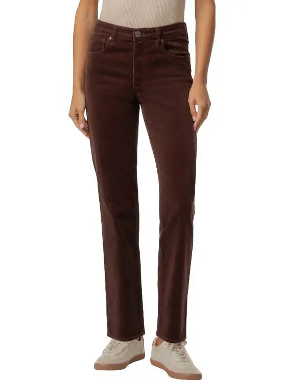 Kut From The Kloth Quinn Slim Straight Leg Corduroy Pants - Truffle