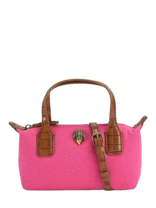 Kurt Geiger Tiny Sloane Handbag - Fuchsia