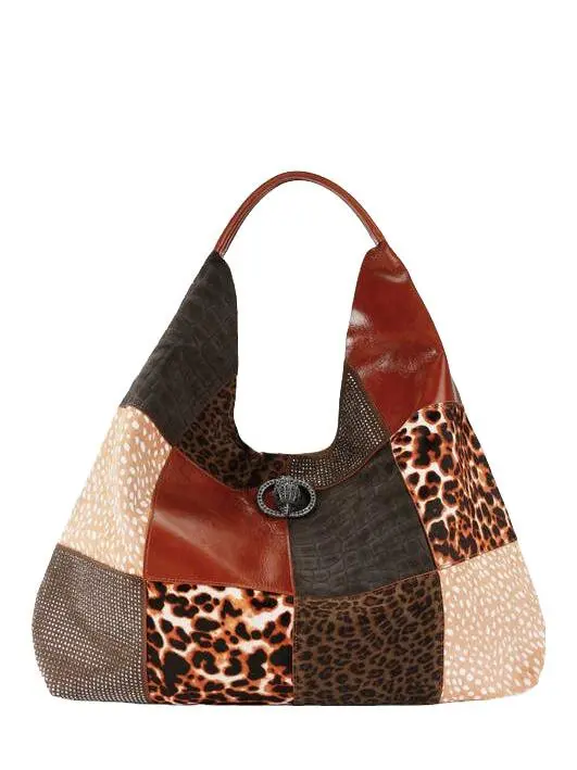 Kurt Geiger Large Chelsea Hobo Bag - Brown/oth