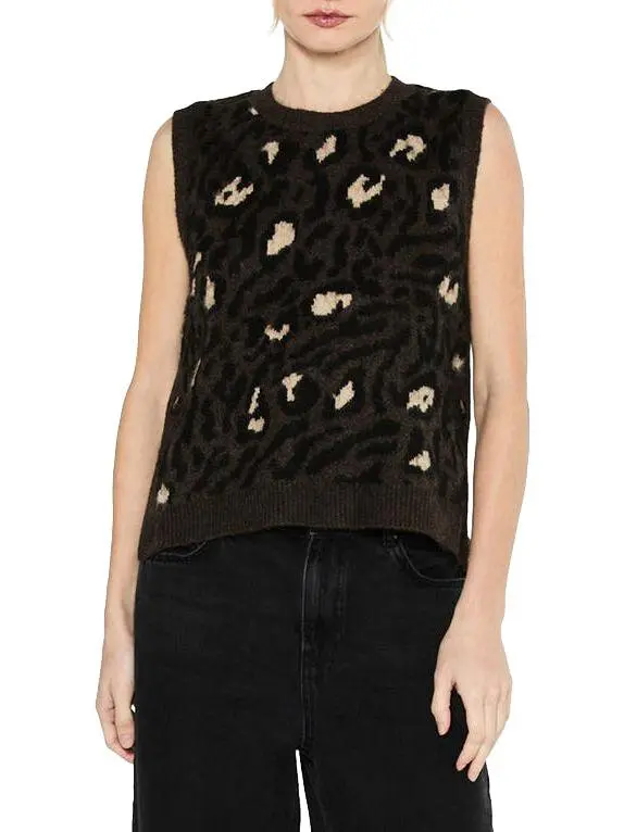 CIEBON Genesis Sweater Vest - Brown Multi