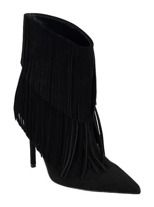 Nine West Carbona Fringe Bootie - Black