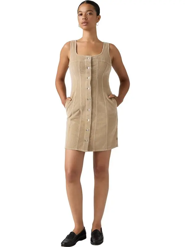 LEVI'S Audra Tank Dress - White Pepper
