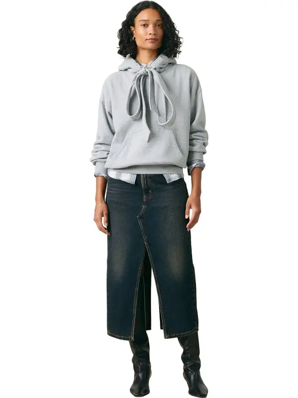 LEVI'S Deconstructed Slit Midi Skirt - High Vibration