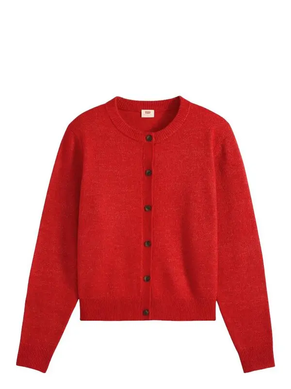 LEVI'S Claire Cardigan - True Red