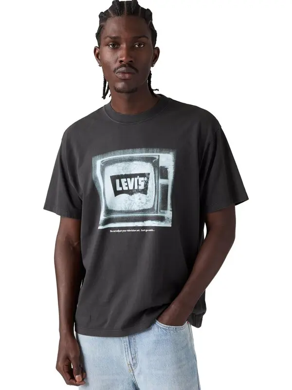 LEVI'S Vintage Graphic T-shirt - Blurred Phantom