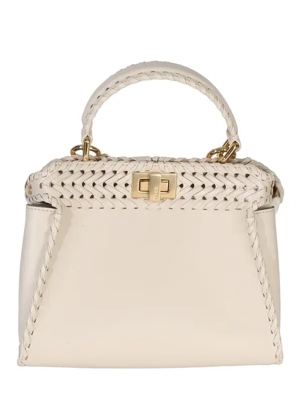Fendi Peekaboo Satchel - Neutral