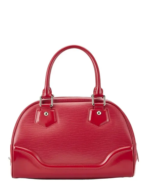 LOUIS VUITTON Epi Bowling Montaigne - Red