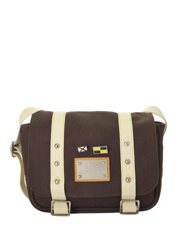 LOUIS VUITTON Antigua Besace Messenger Bag - Brown