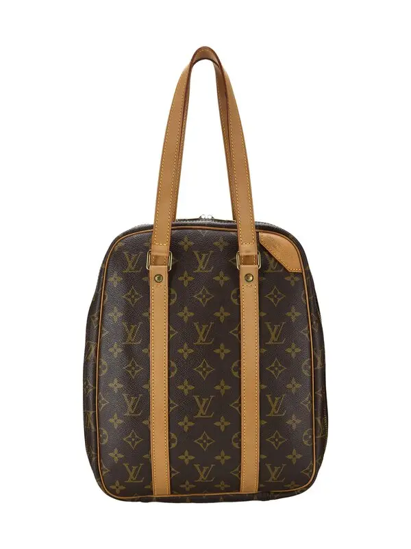 LOUIS VUITTON Monogram Canvas Golf Cup Shoe Bag - Brown
