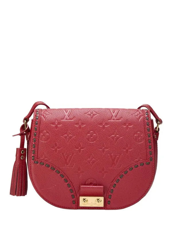 LOUIS VUITTON Empreinte Junot Crossbody Bag - Red