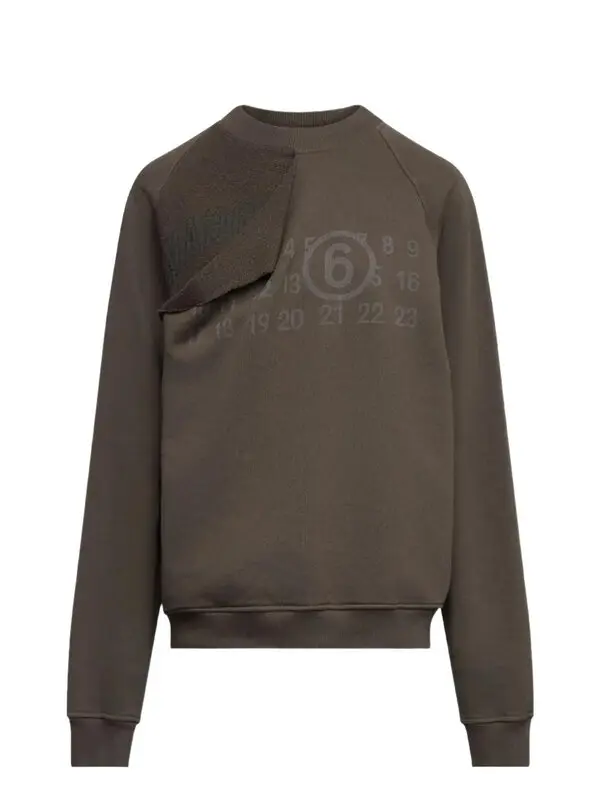 MAISON MARGIELA Long Sleeve Sweatshirt - Black