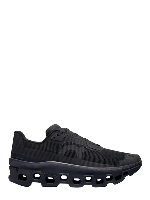 On Cloudmonster Running Sneakers - Black