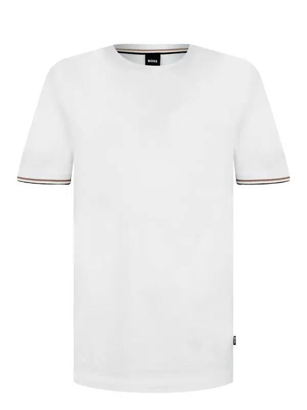 Hugo Boss Striped Cuff T-shirt - No