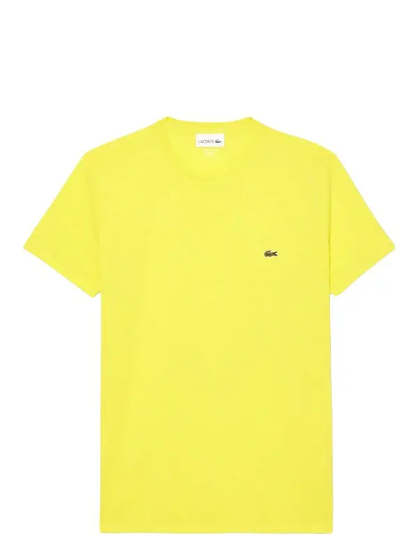 Lacoste Energetic Casual Shortsleeve Top - Yellow