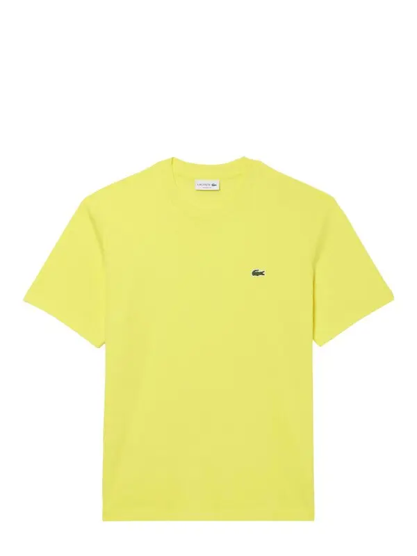 Lacoste Bright And Vibrant Top - Yellow