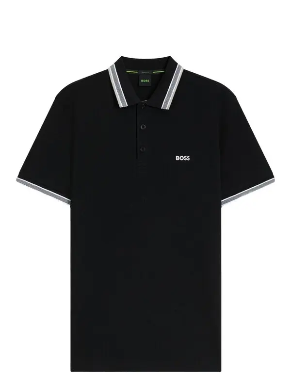 Hugo Boss Shortsleeve Polo Shirt - Black