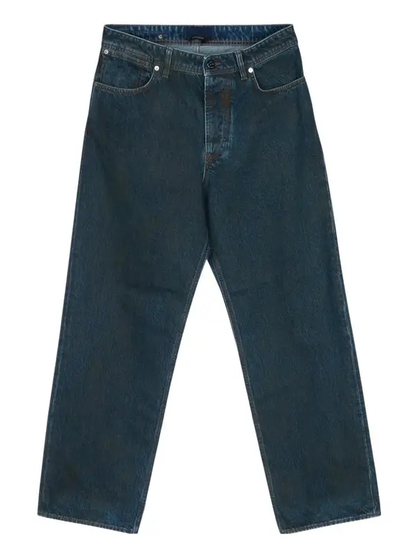 Stone Island Straight Leg Denim Trousers - No
