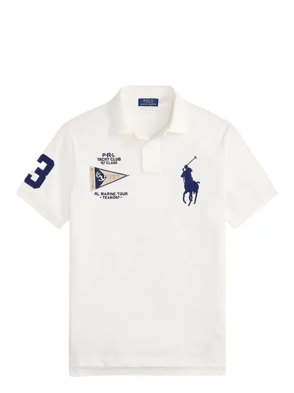 Polo Ralph Lauren Simple Short-sleeved Polo Shirt - White