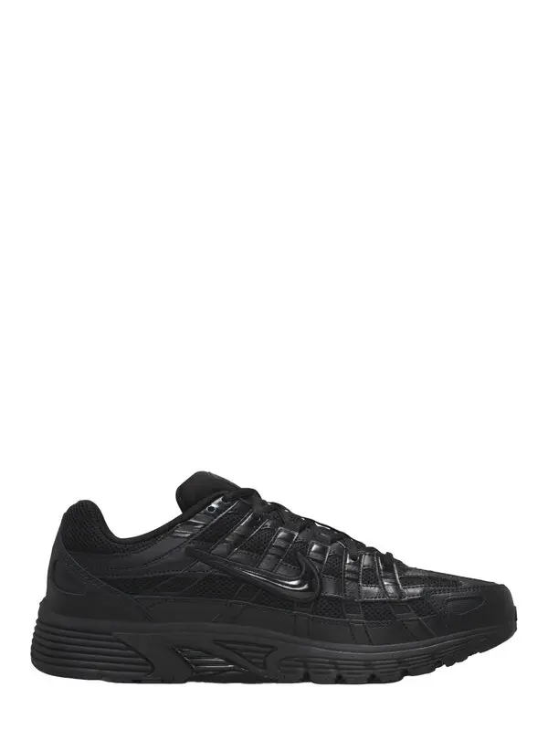 Nike Athletic Lace-up Sneakers - Black