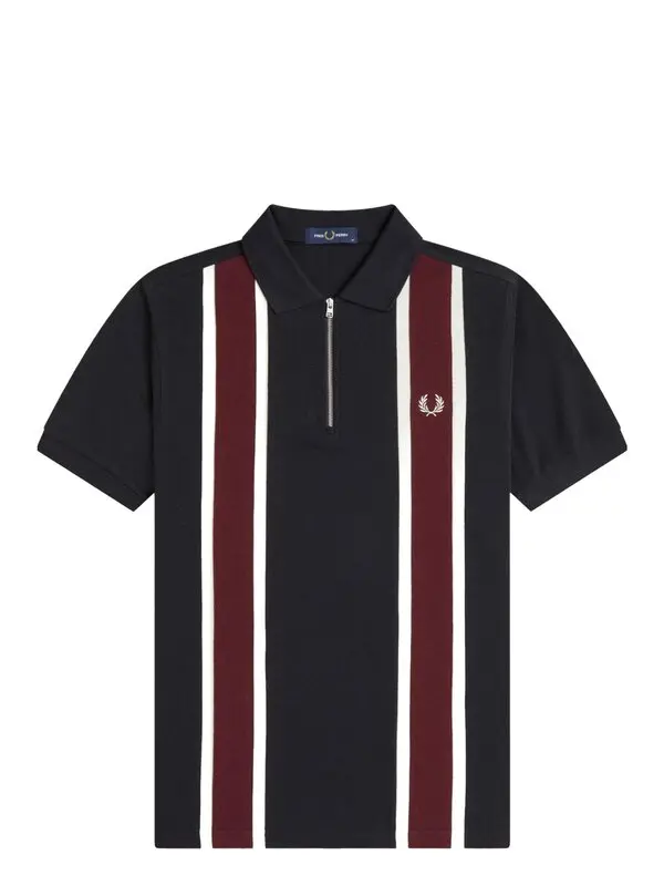 Fred Perry Short Sleeve Polo Shirt - Black