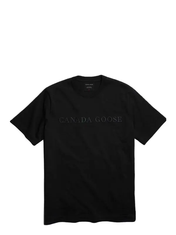 Canada Goose Ocra Embroidered T-shirt - Black