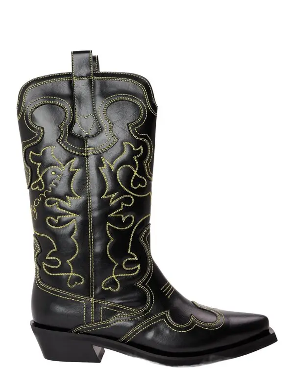 GANNI Western Cowboy Boots - No