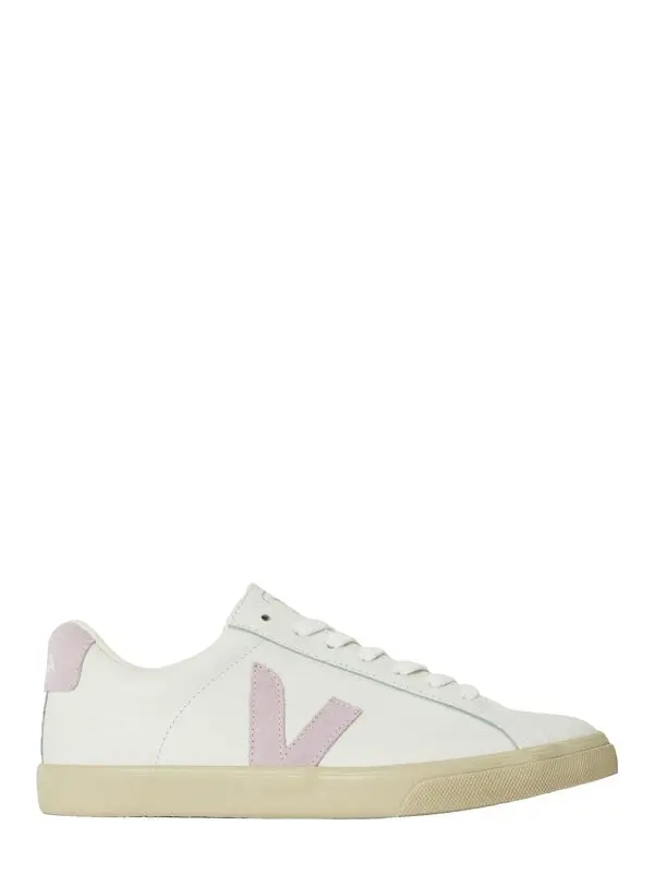 VEJA Minimalist Low-top Sneakers With Suede Detailing - No