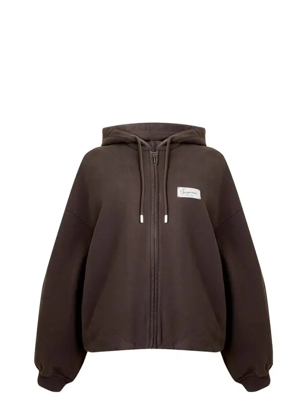 Jacquemus Oversized Pullover Sweatshirt - Black
