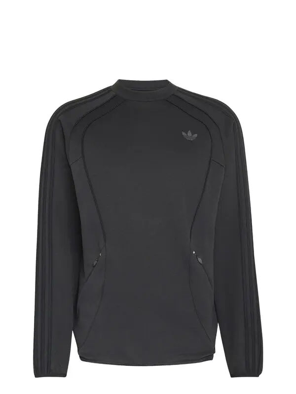 ADIDAS ORIGINALS Long-sleeved Sweater - Black