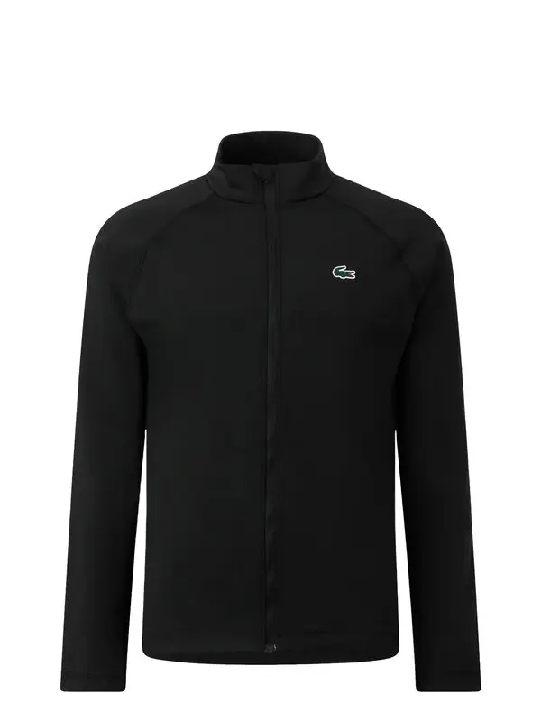 Lacoste Standcollar Zipup Jacket - Black