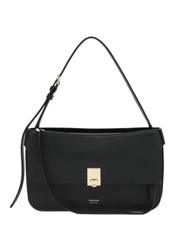 FERRAGAMO Cara Xs Shoulder Bag - Black
