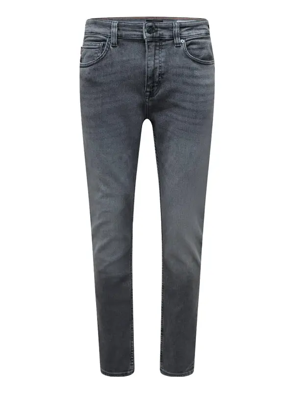 Hugo Boss Washed Slim Fit Jeans - Grey
