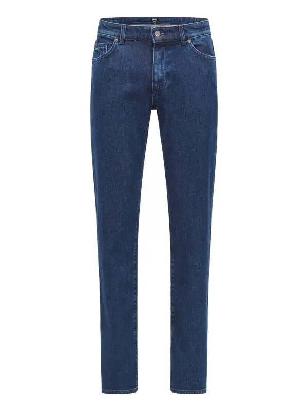 Hugo Boss Slim Fit Washed Jeans - Blue