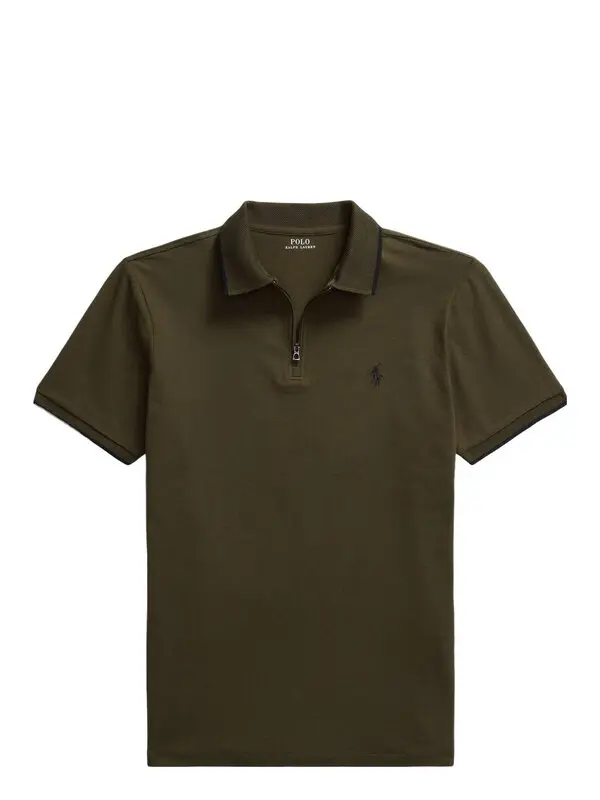 Polo Ralph Lauren Quarter-zip Polo Shirt - Green