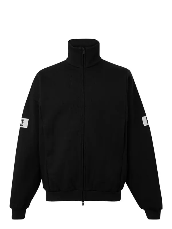 Fear Of God Full Zip Fleece Jacket - Black