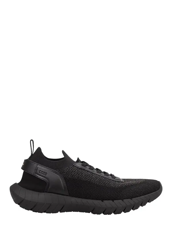 Hugo Boss Knit Sneakers - Black