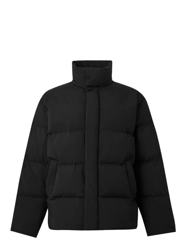 Saint Laurent Padded Down Jacket - Black