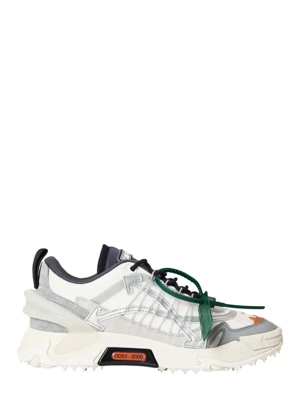 Off-White Colorblocked Chunky Sole Sneakers - No