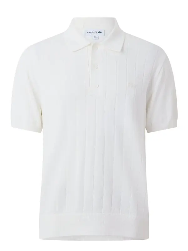 Lacoste Knit Polo Shirt - No