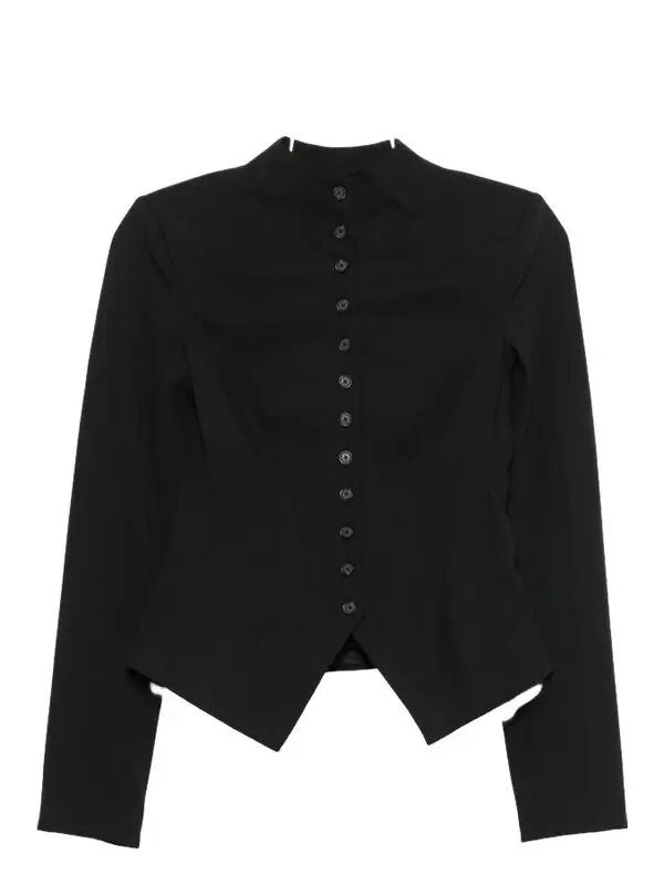 Staud Long Sleeve Jacket - Black