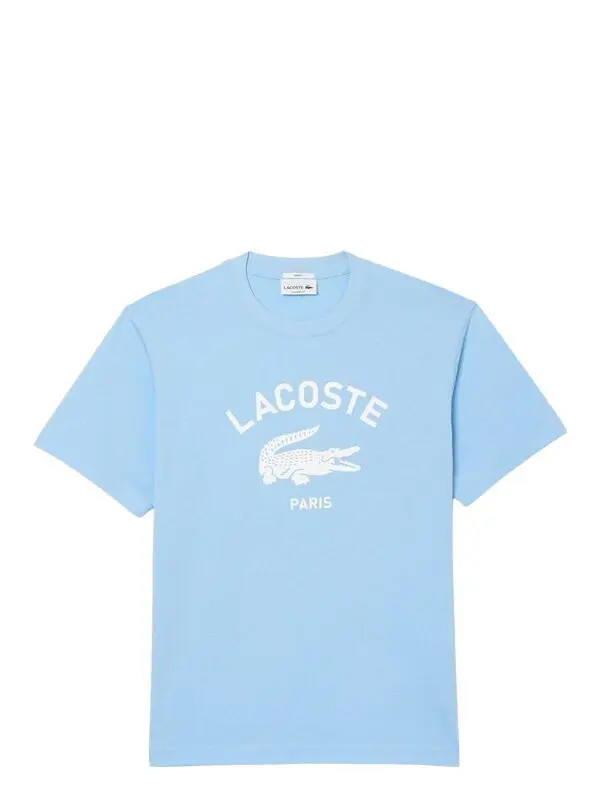 Lacoste Crewneck Shortsleeve Tshirt - Blue