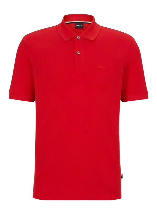 Hugo Boss Shortsleeve Polo Shirt - Red