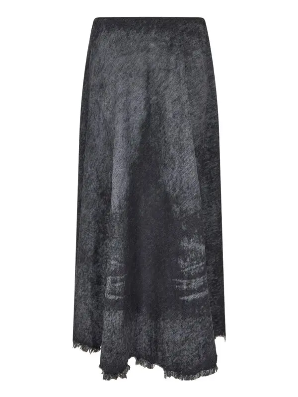 DIESEL® Simple Denim Longsleeve Dress - Black